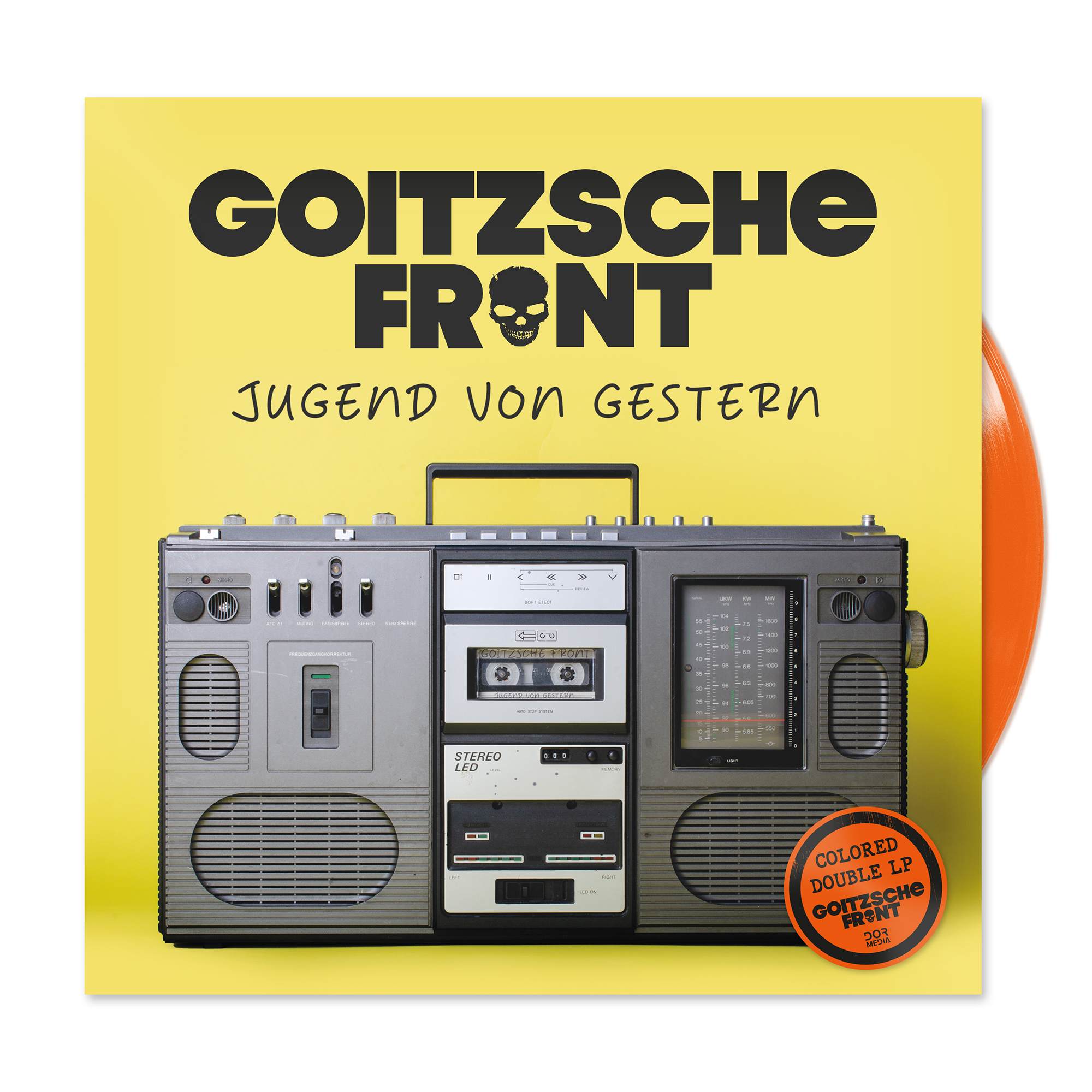 JUGEND VON GESTERN - Double Colored LP - signiert - Goitzsche Front Shop